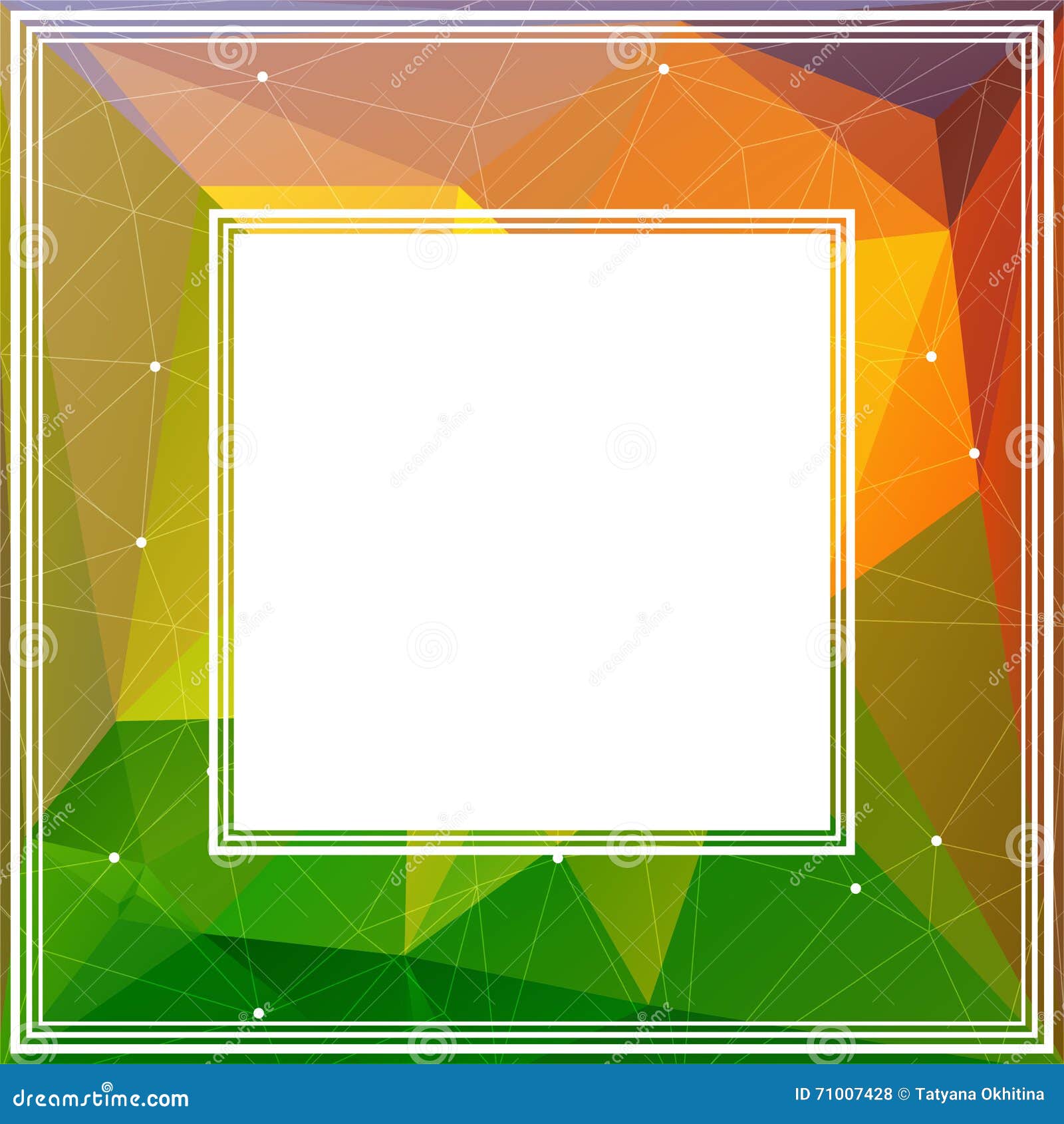 Golden green border stock vector. Illustration of rumpled - 71007428