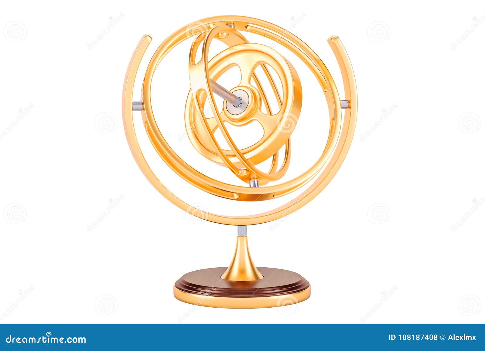 Golden Gyroscope Stock Illustrations – 23 Golden Gyroscope Stock ...