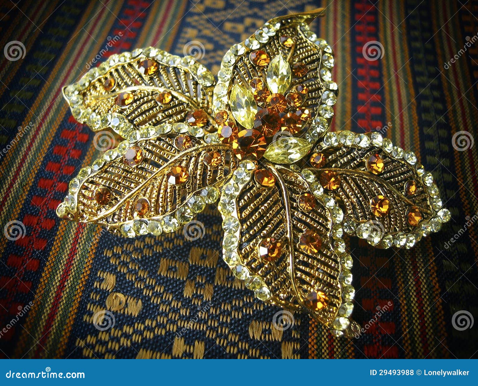 Golden Hairpin stock photo. Image of luxury, accessories - 29493988