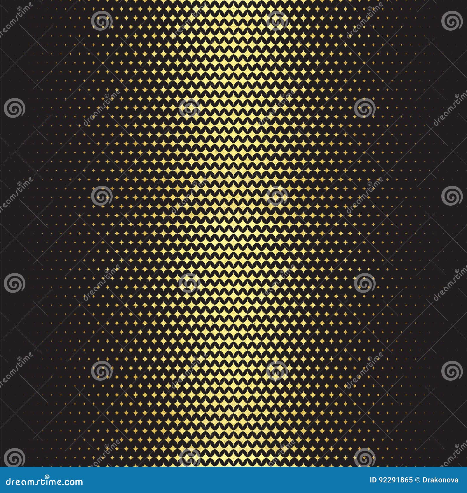 Golden halftone pattern stock vector. Illustration of foil - 92291865