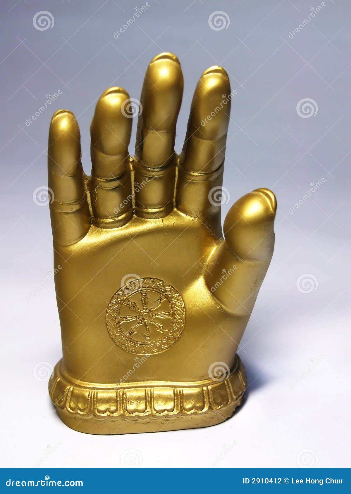 Golden hand stock photo. Image of index, metal, congratulation - 2910412