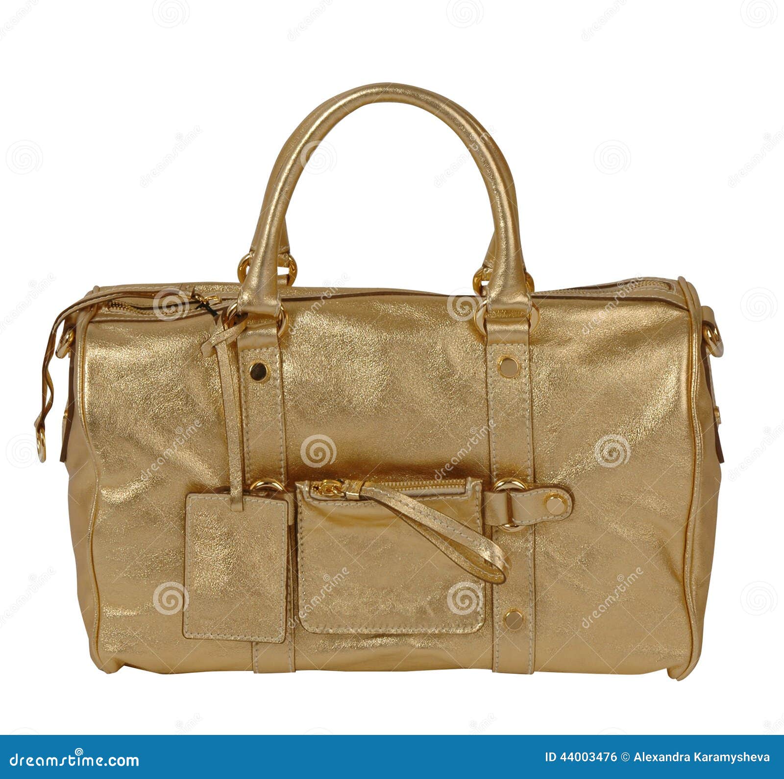 Golden handbag stock photo. Image of case, elegant, handle - 44003476