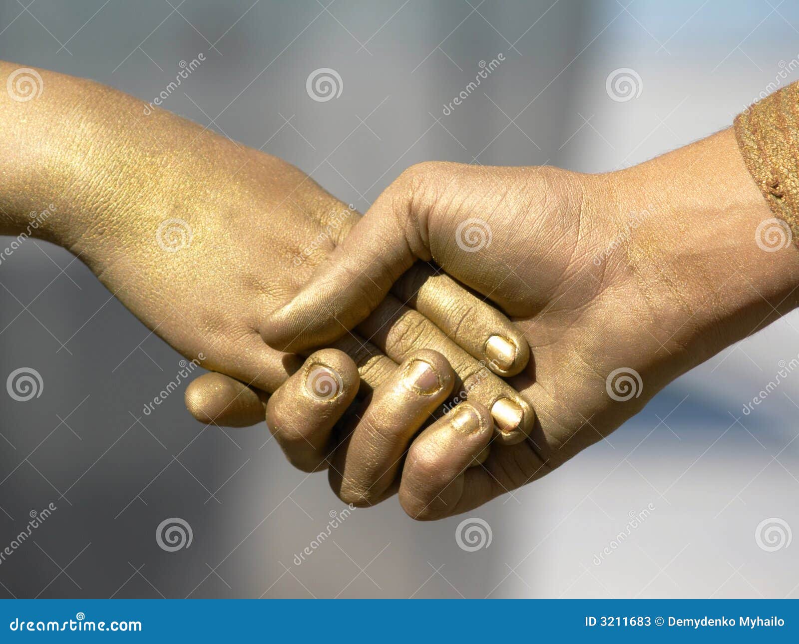 Golden handshake stock image. Image of credit, corporate - 3211683