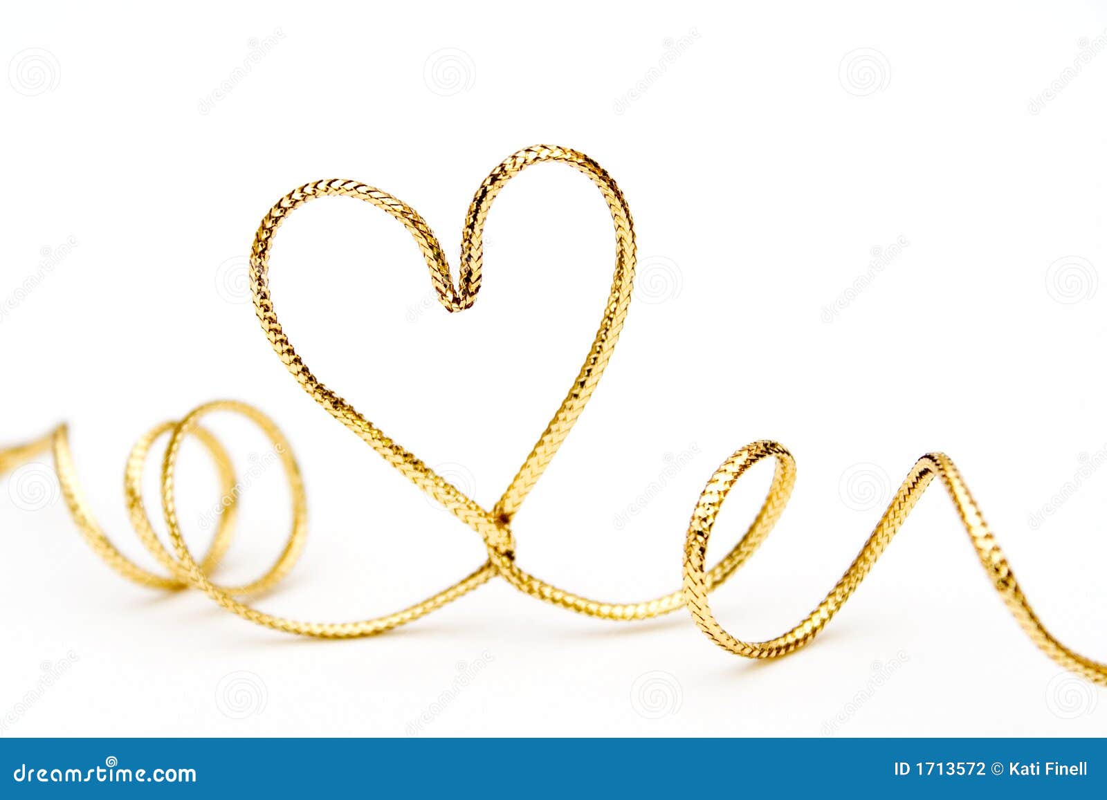 Golden heart stock photo. Image of valentines, romance - 1713572