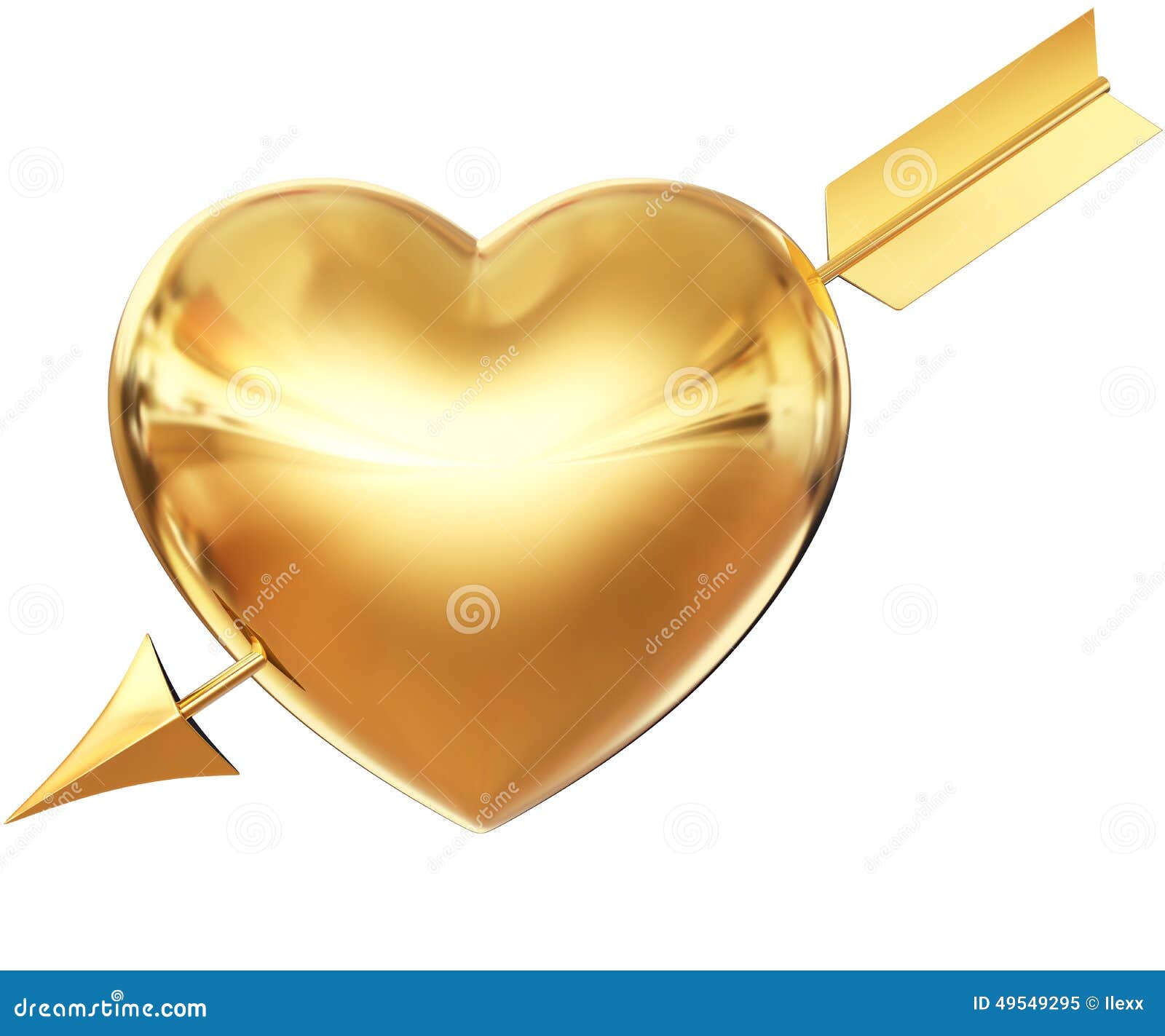 Heart Pierced By An Arrow, Love, Passion, Infatuation, Made Of Crumpled ...