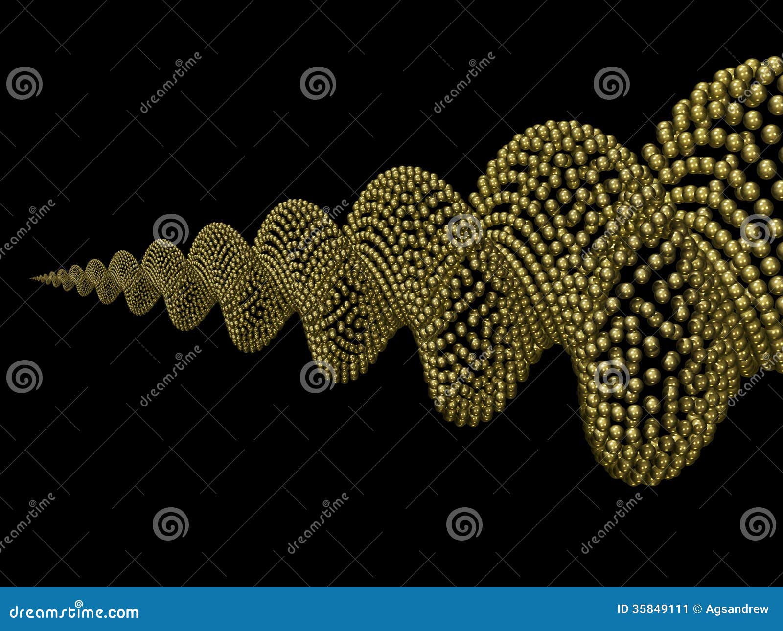 Golden Helix stock illustration. Illustration of education - 35849111