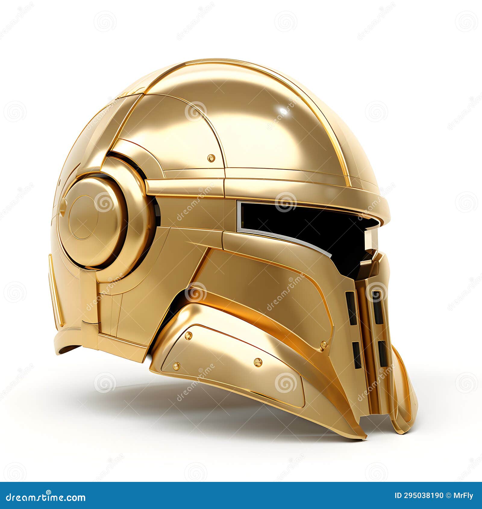 Golden Helmet Stock Image | CartoonDealer.com #3075577