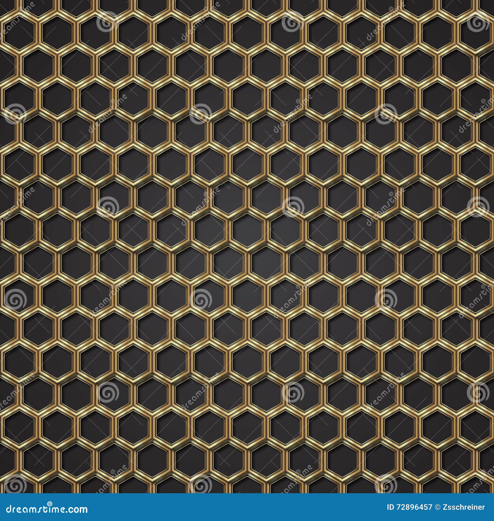 Hexagonal Structure Molecule Dna Of Neurons System Genetic And Chemical ...