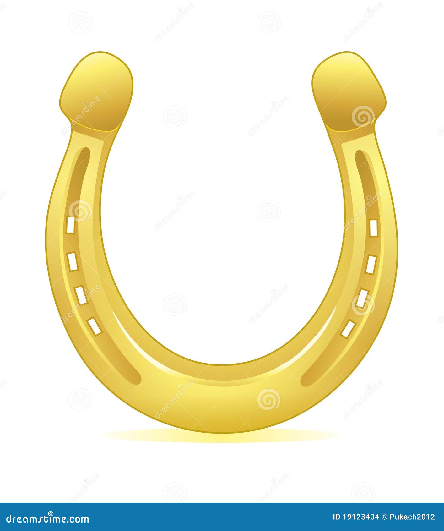 Golden Horseshoe - Lucky Symbol Stock Vector - Illustration of image ... Golden Horseshoe - Lucky Symbol Stock Vector - Illustration of image ...