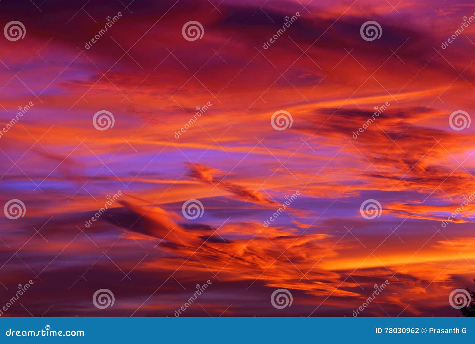 Golden hour sky stock photo. Image of golden, hour, sunset - 78030962