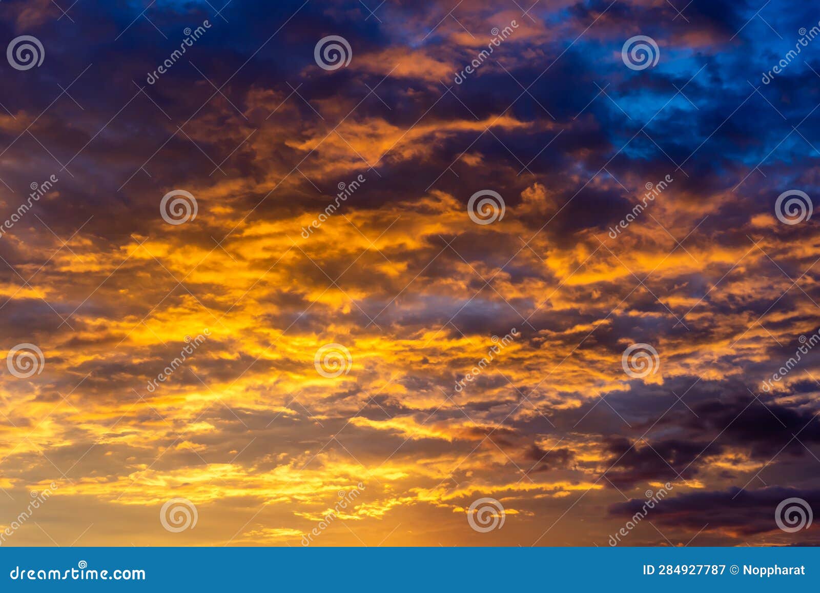 Golden hour of sunset sky stock image. Image of beach - 284927787