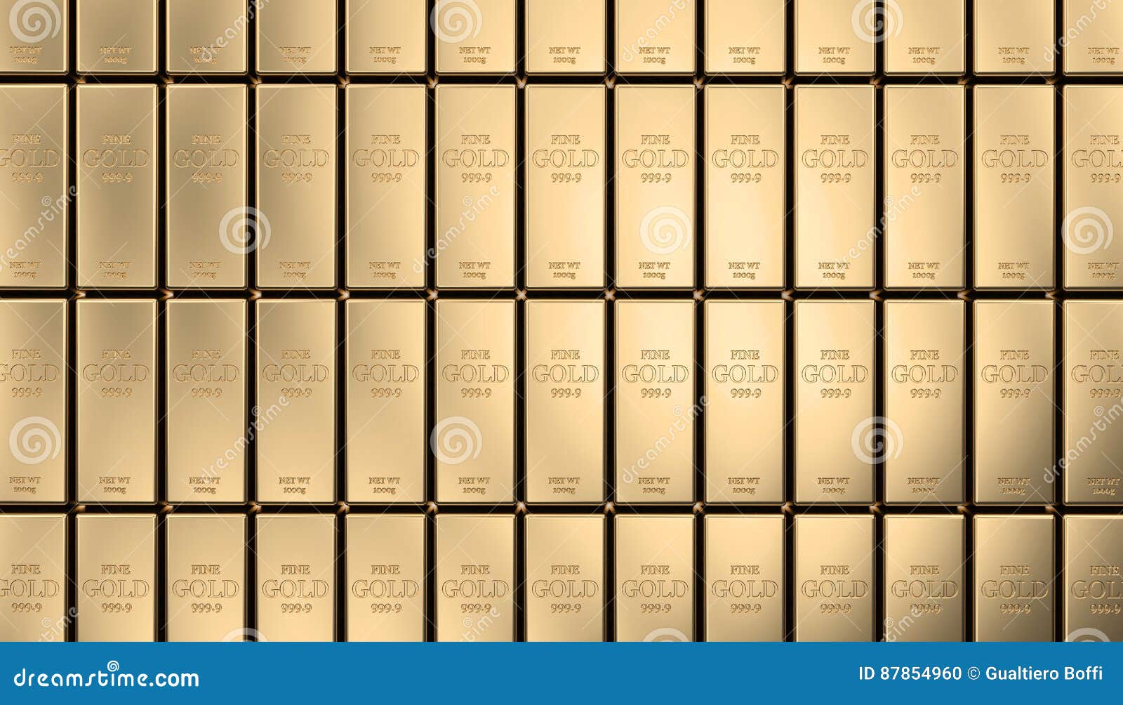 Golden ingot background stock illustration. Illustration of golden ...