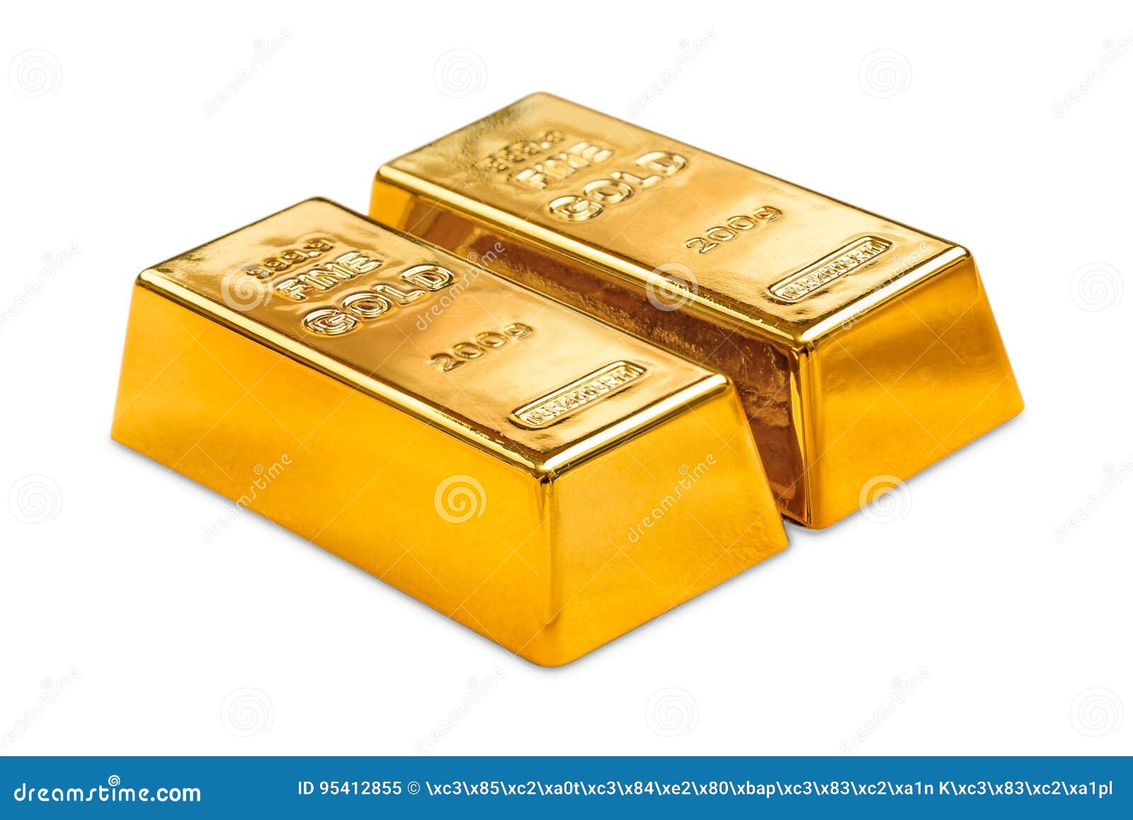 Golden ingots stock image. Image of banking, money, carat - 95412855