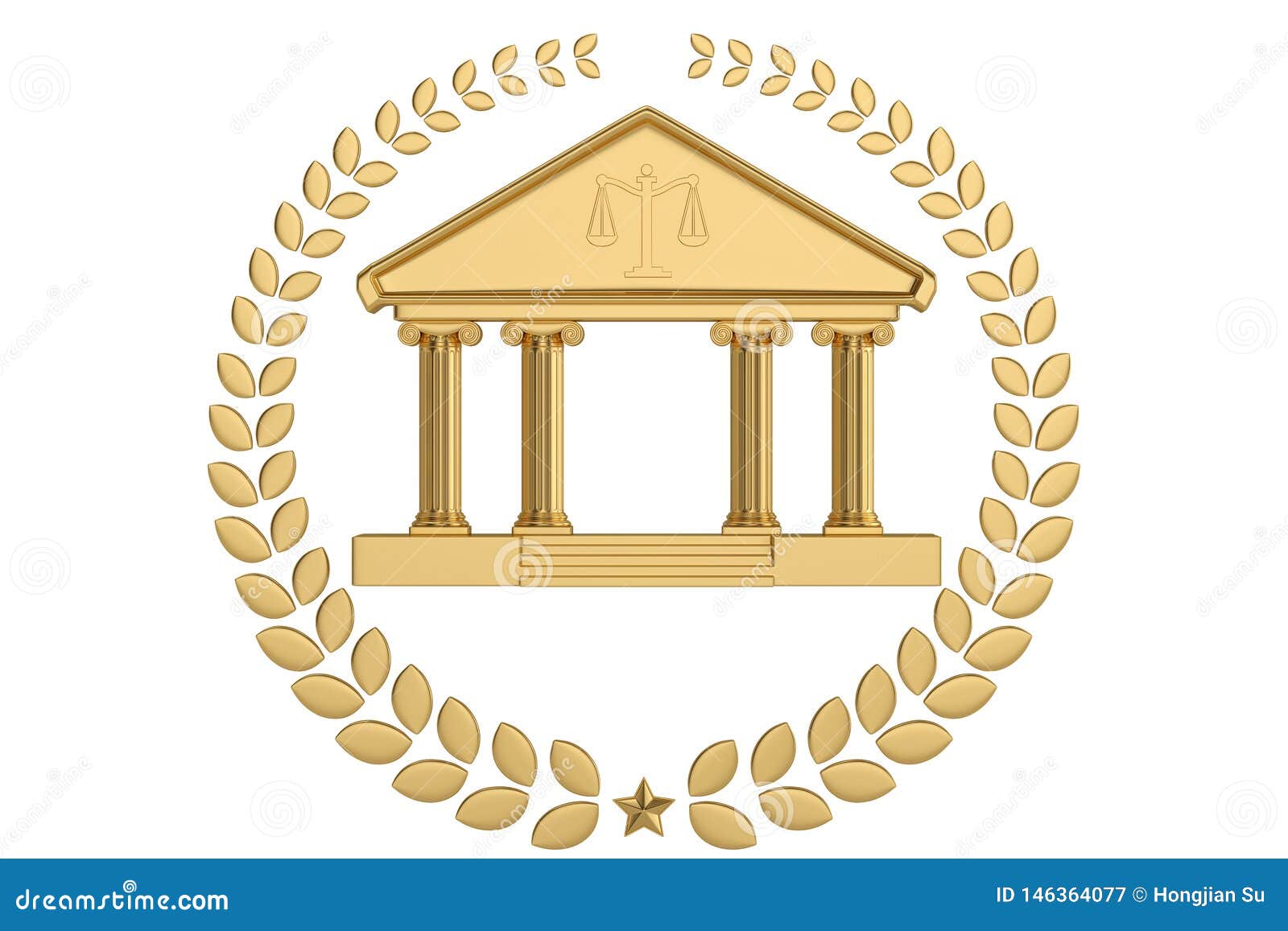 Judicial Background With Judge & Lawyer. Stick Figure Cartoon Vector ...