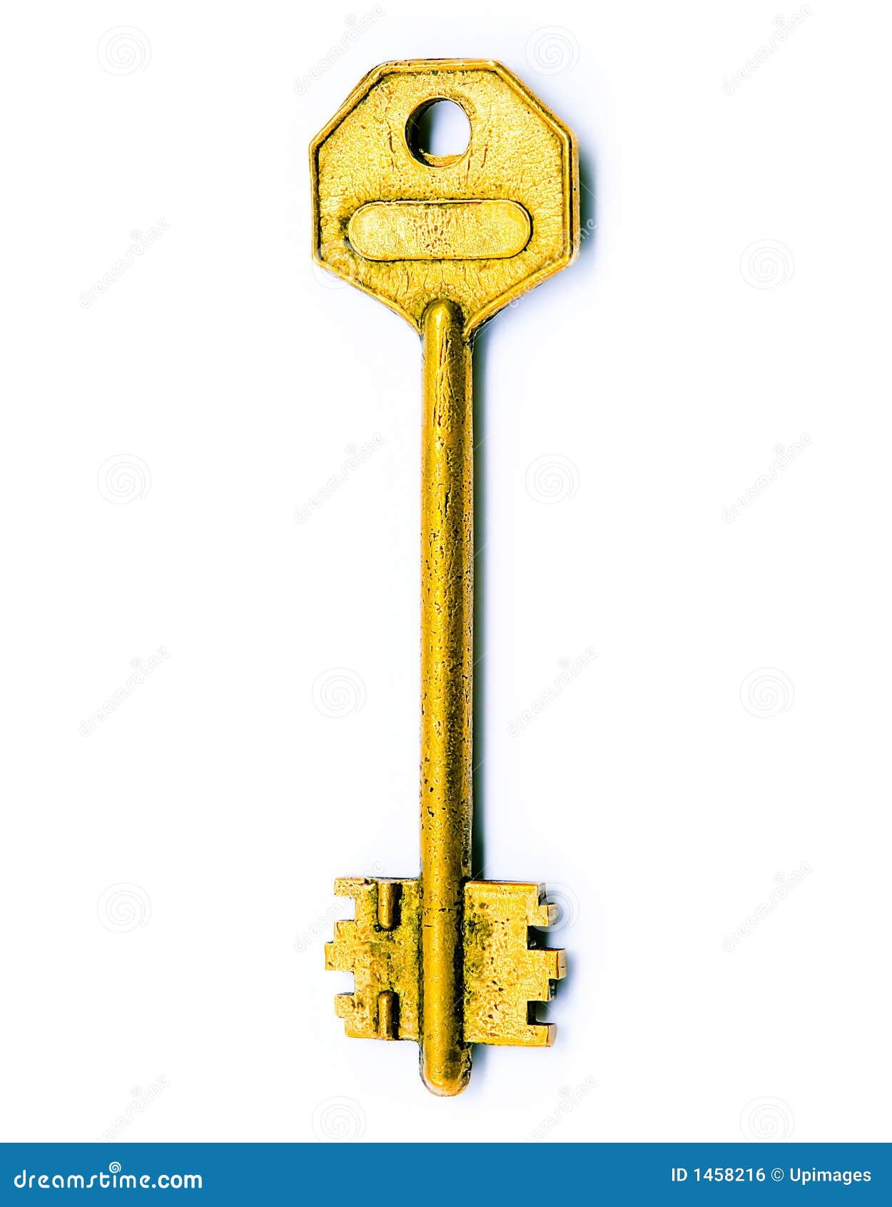 Golden Key stock photo. Image of estate, lock, answer - 1458216