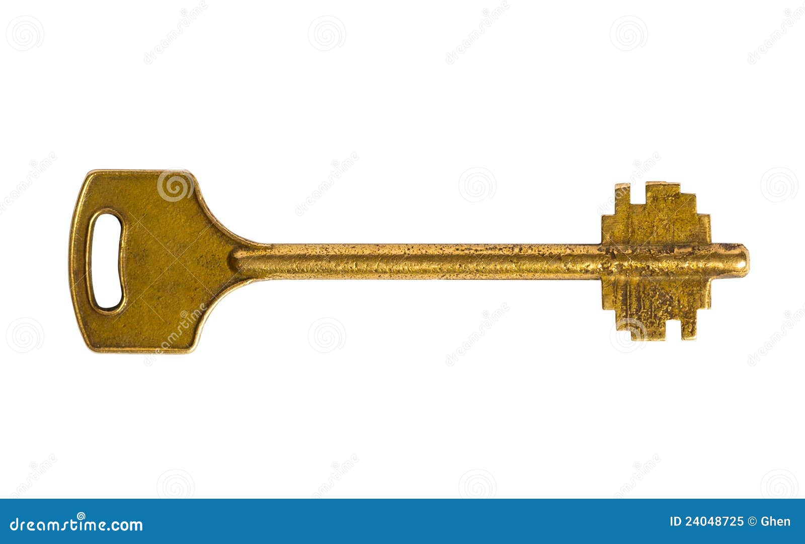 Golden key stock image. Image of real, secret, start - 24048725