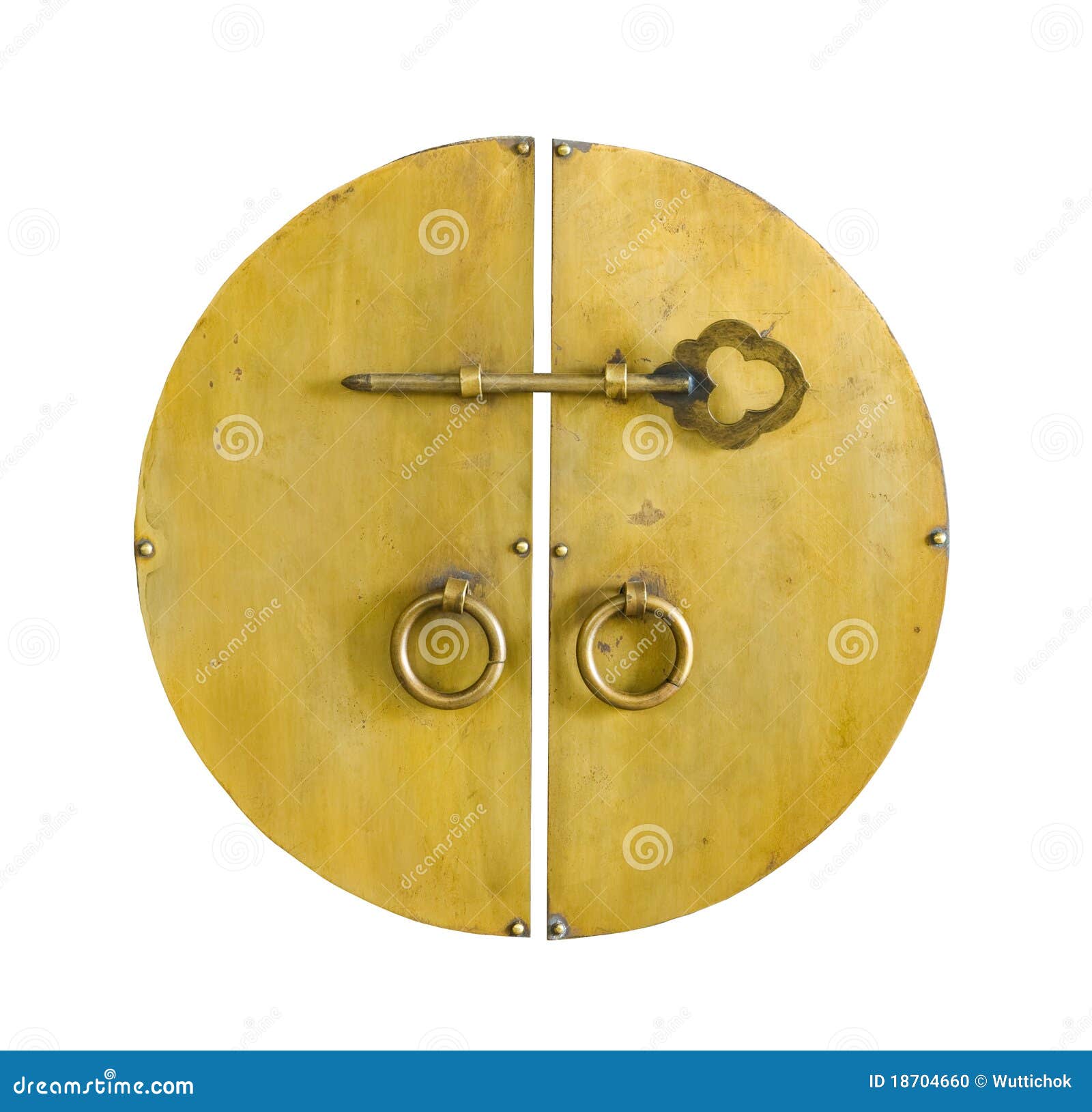 Golden Key in the Cabinet Door Stock Photo - Image of decoration ...