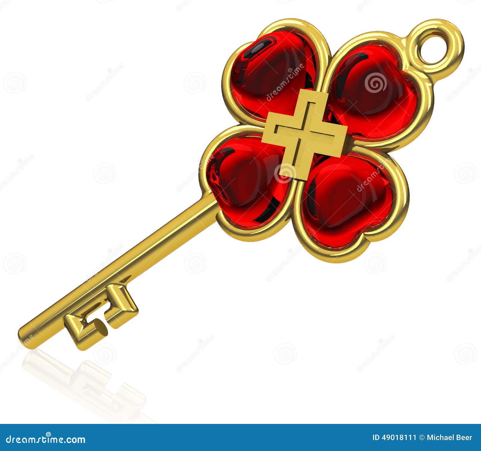 The golden key stock illustration. Illustration of unlock - 49018111
