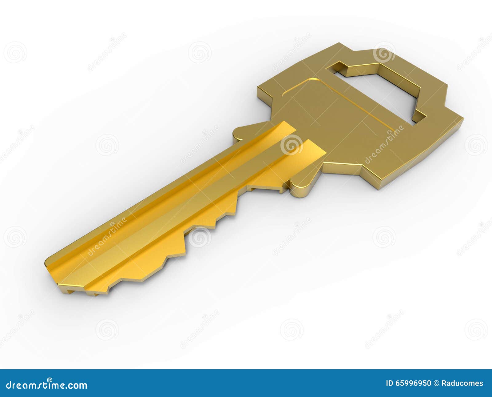 Golden key isolated stock illustration. Illustration of locksmith ...