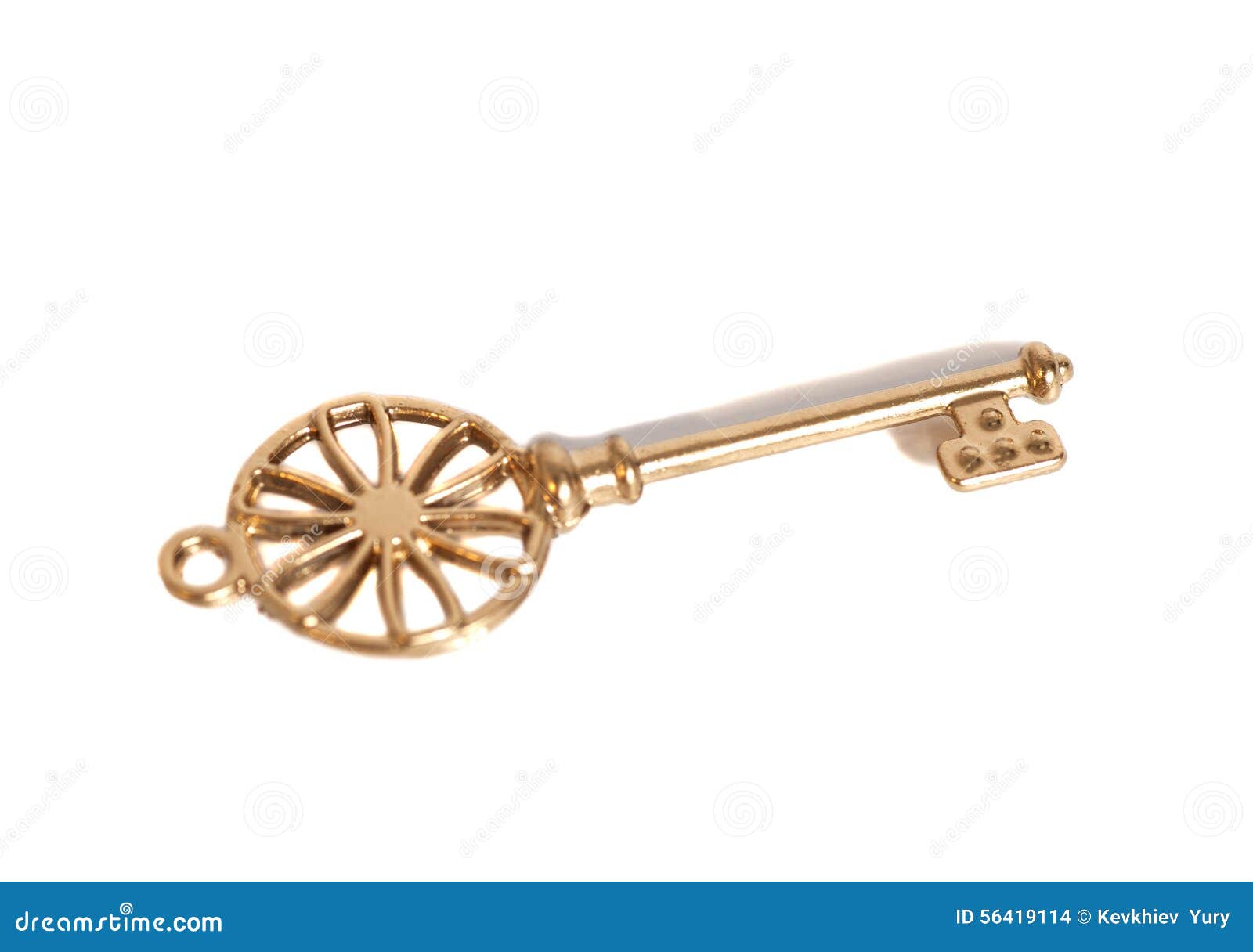 Golden Key stock photo. Image of object, ancient, fashioned - 56419114