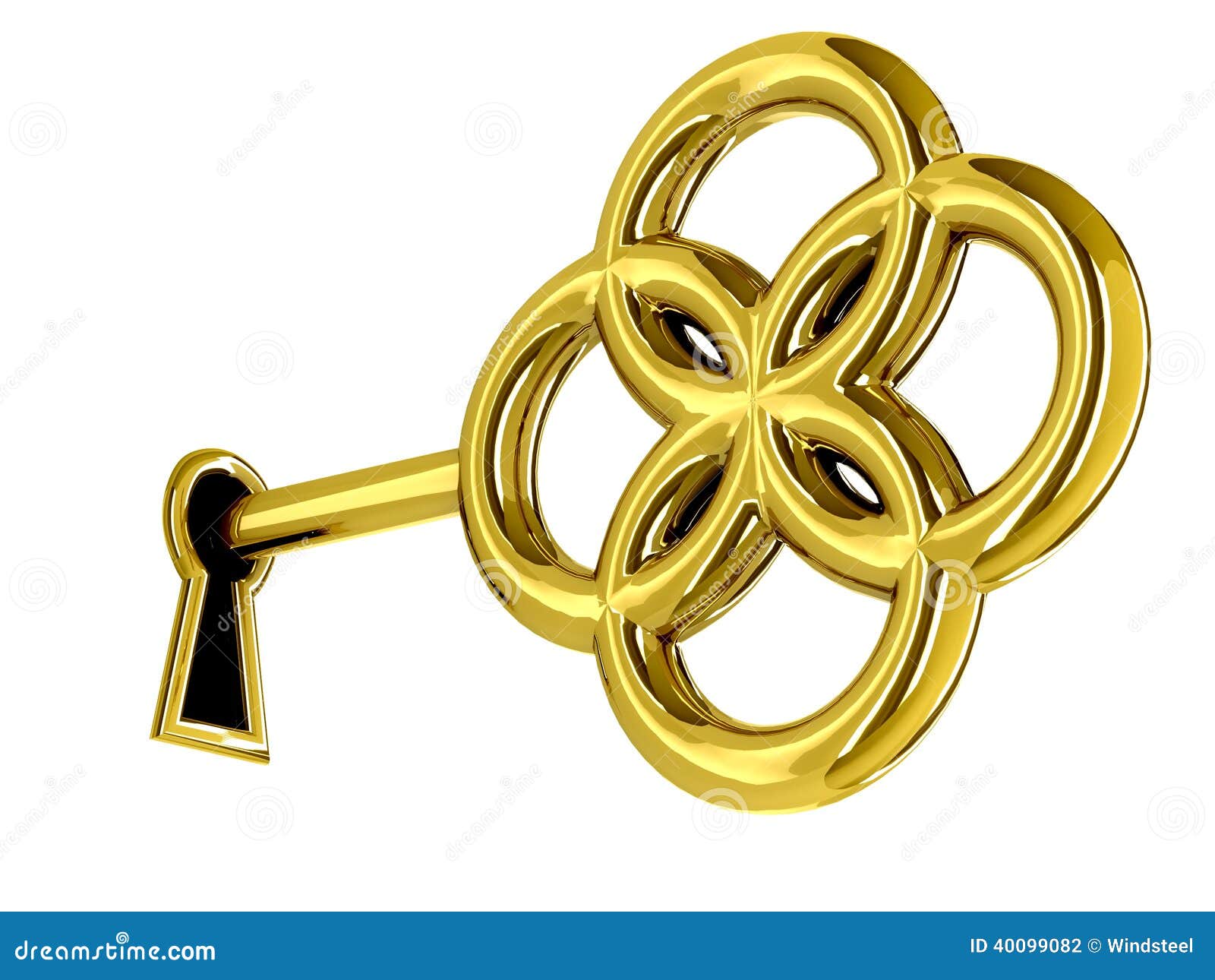 Golden key in keyhole stock illustration. Illustration of safe - 40099082