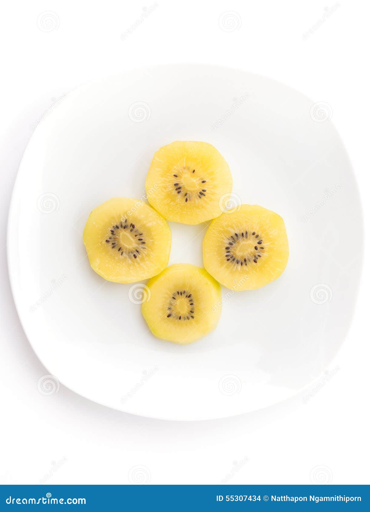 Golden Kiwi fruit stock photo. Image of color, food, dessert - 55307434