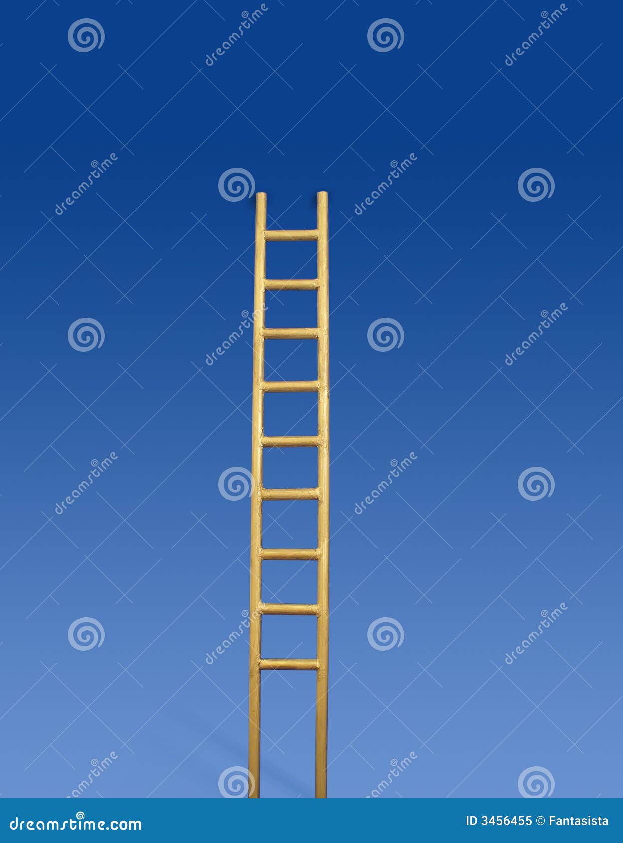 Golden ladder stock image. Image of religion, career, promotion - 3456455