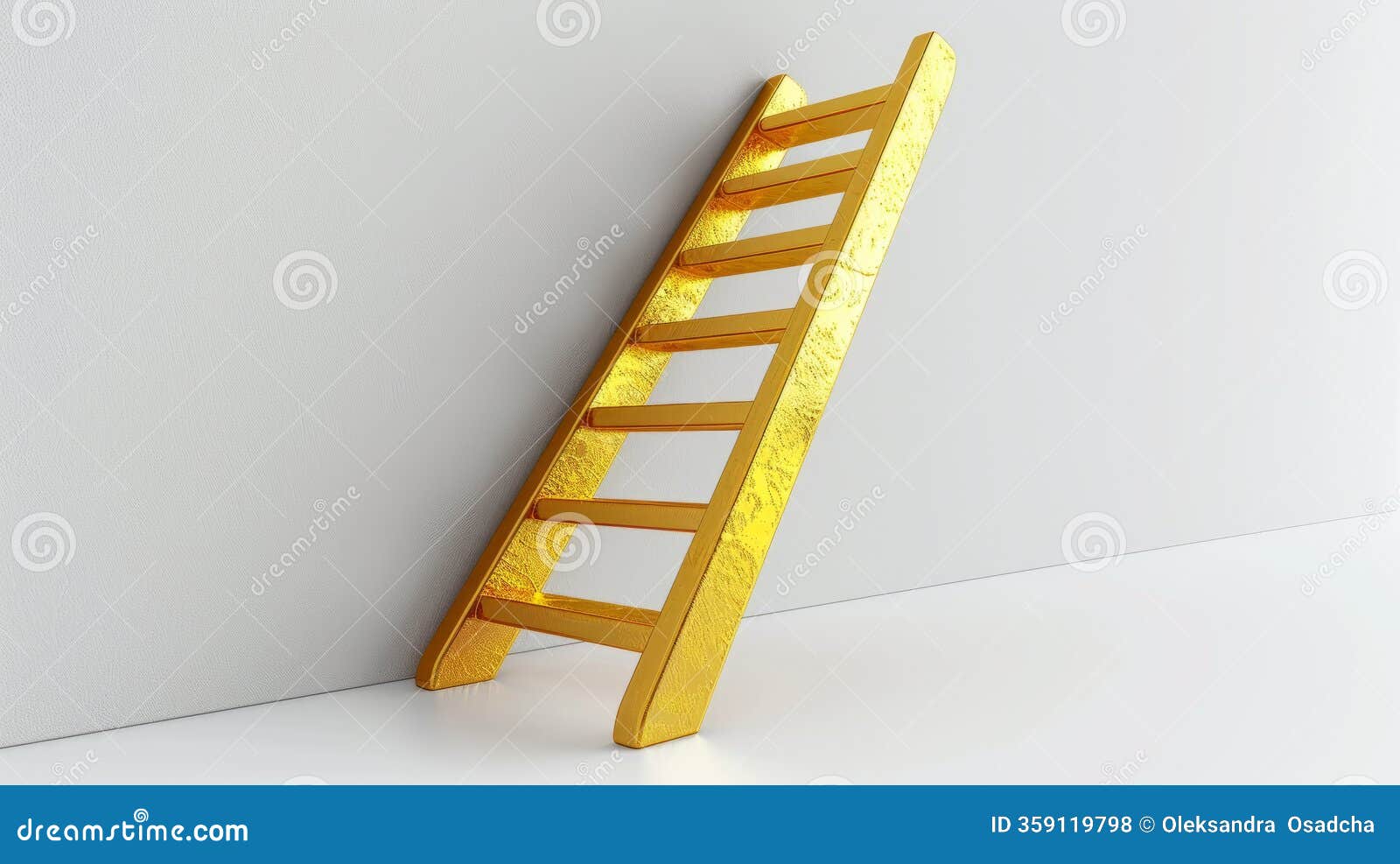 Golden Ladder Royalty-Free Stock Photo | CartoonDealer.com #30019491