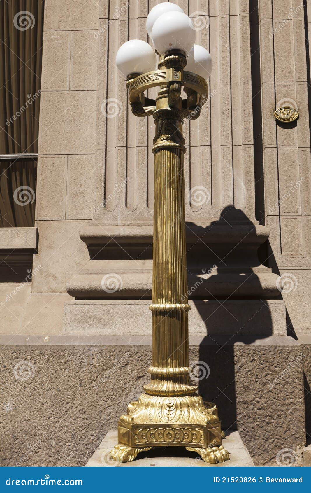 Golden Lamp stock photo. Image of lighting, light, electric - 21520826
