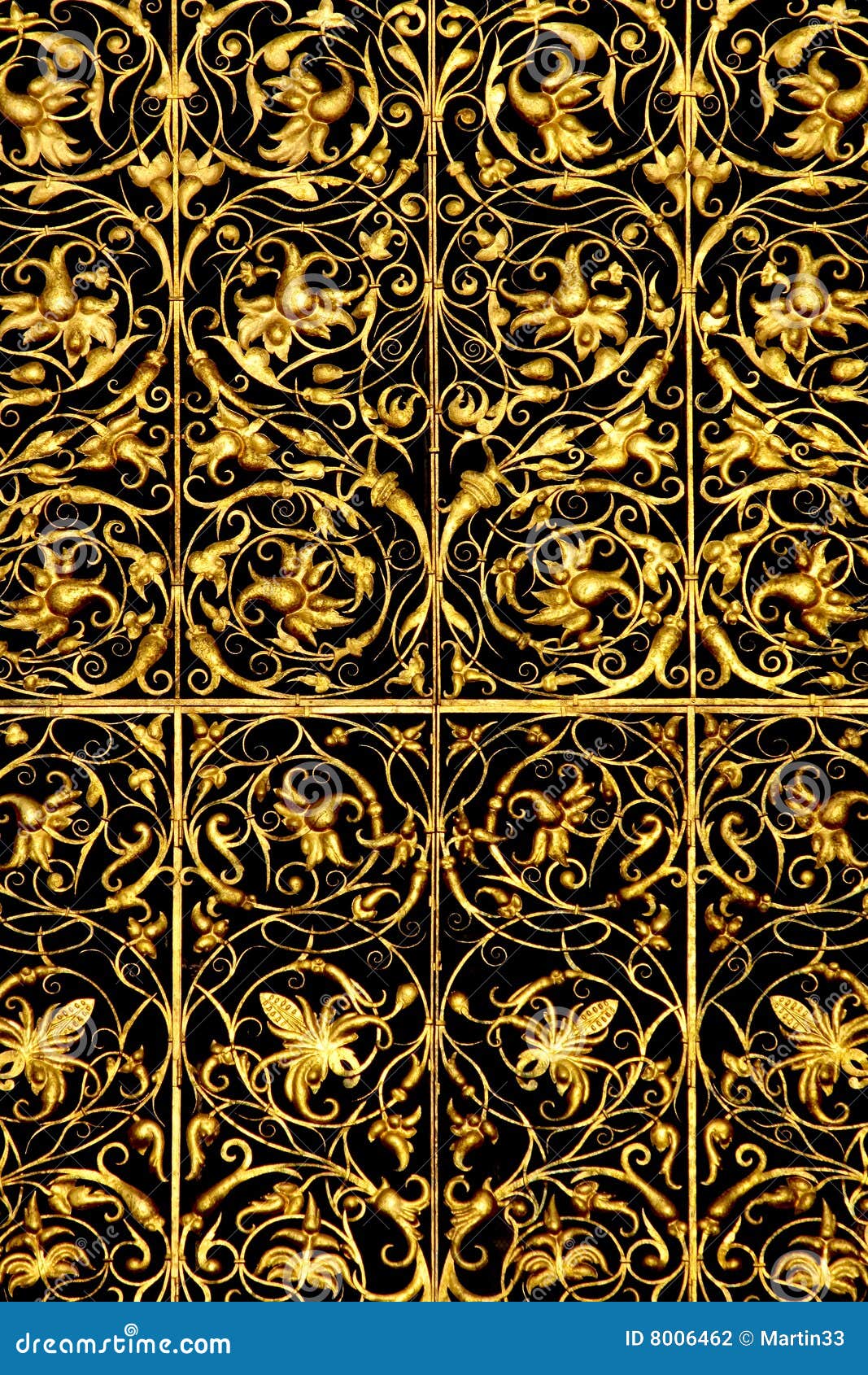Golden lattice stock photo. Image of ornament, background - 8006462