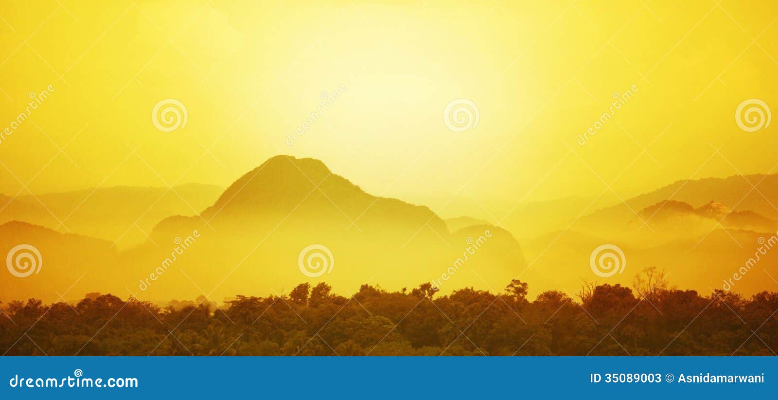 Golden layer stock image. Image of peaceful, aerial, mist - 35089003