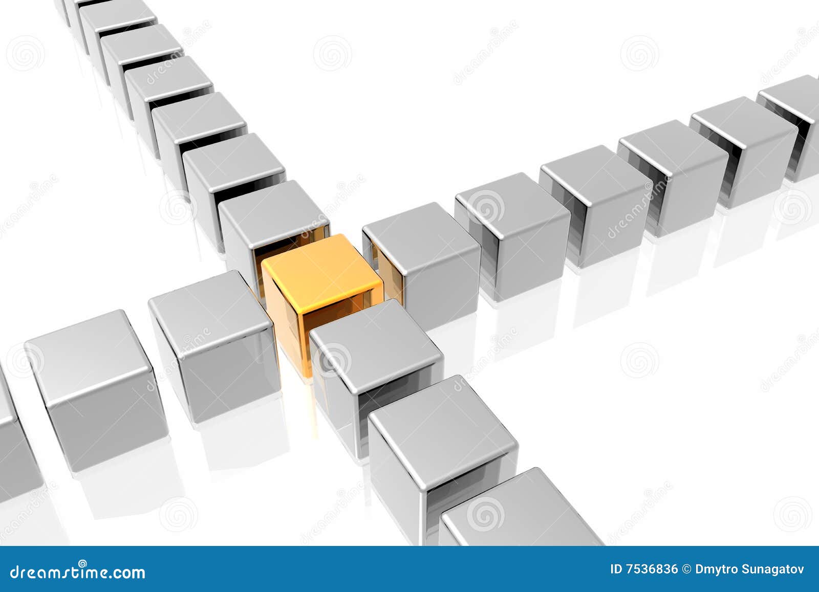 Golden leadership stock illustration. Illustration of golden - 7536836