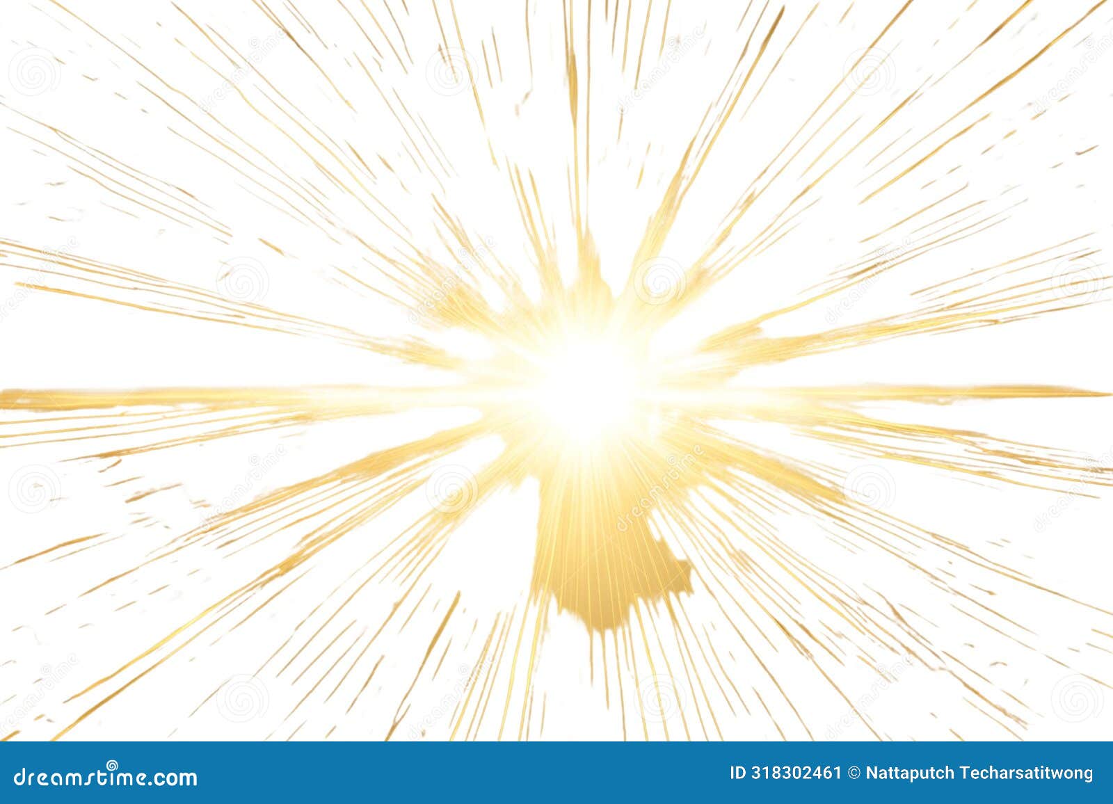 Golden Light with Glare. Sun, Sun Rays, Dawn, Glare from the Sun Stock ...