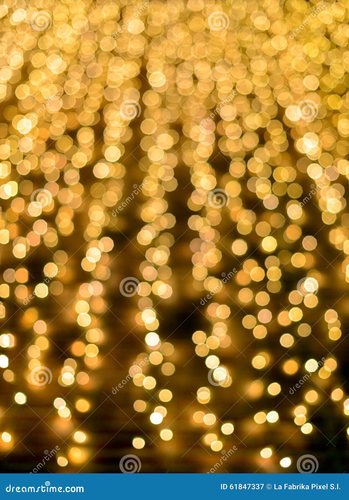 Golden lights stock image. Image of twinkle, entertainment - 61847337