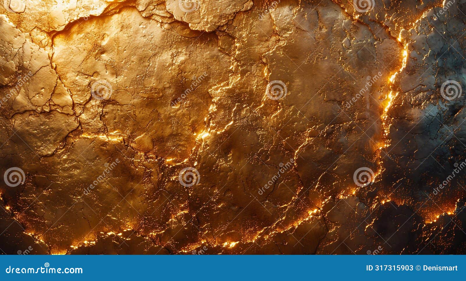 Golden Liquid Stone Texture Background with Shiny Glitter Surface.Macro ...