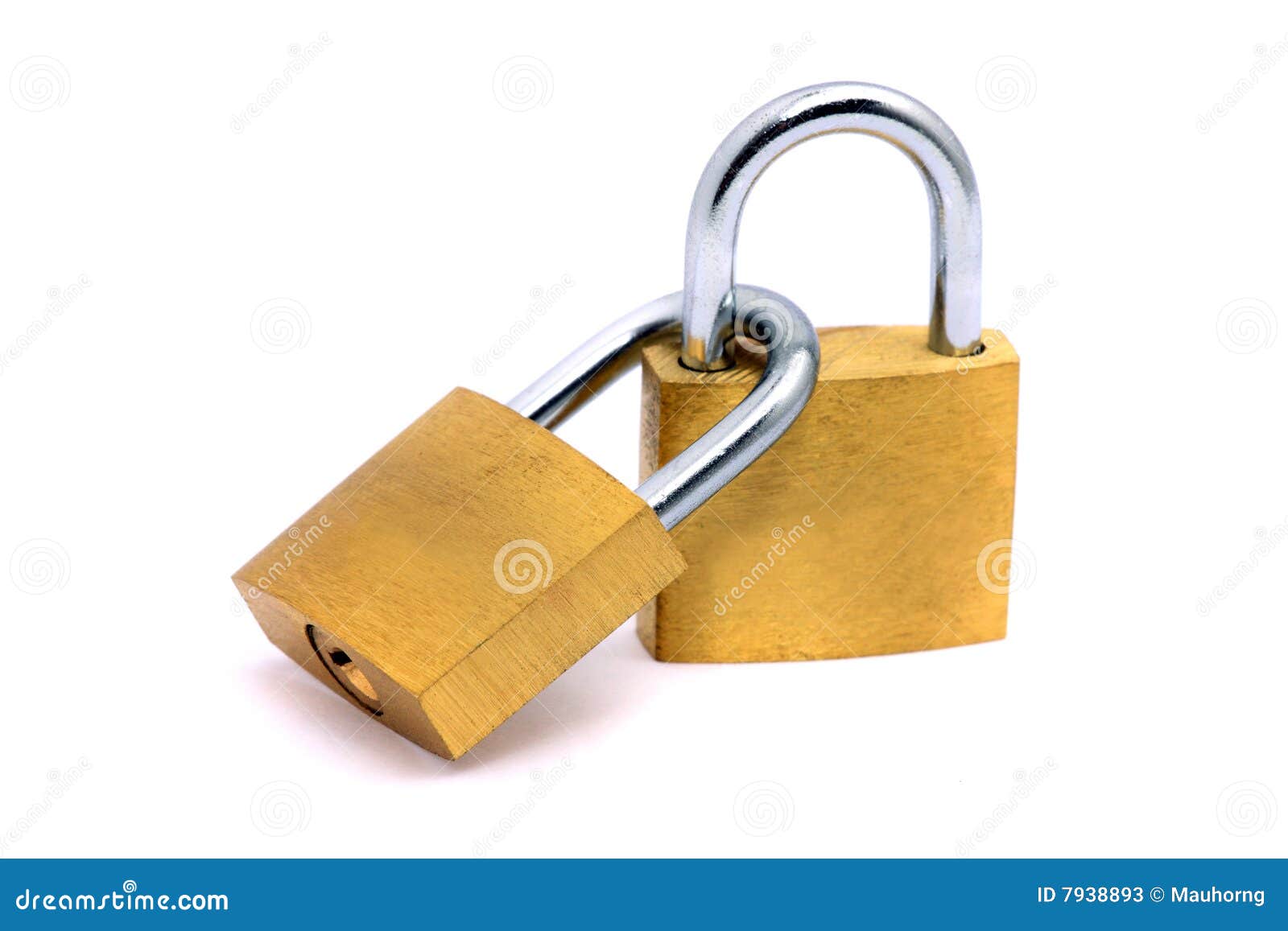 Golden Locks stock image. Image of steel, lock, safe, household - 7938893