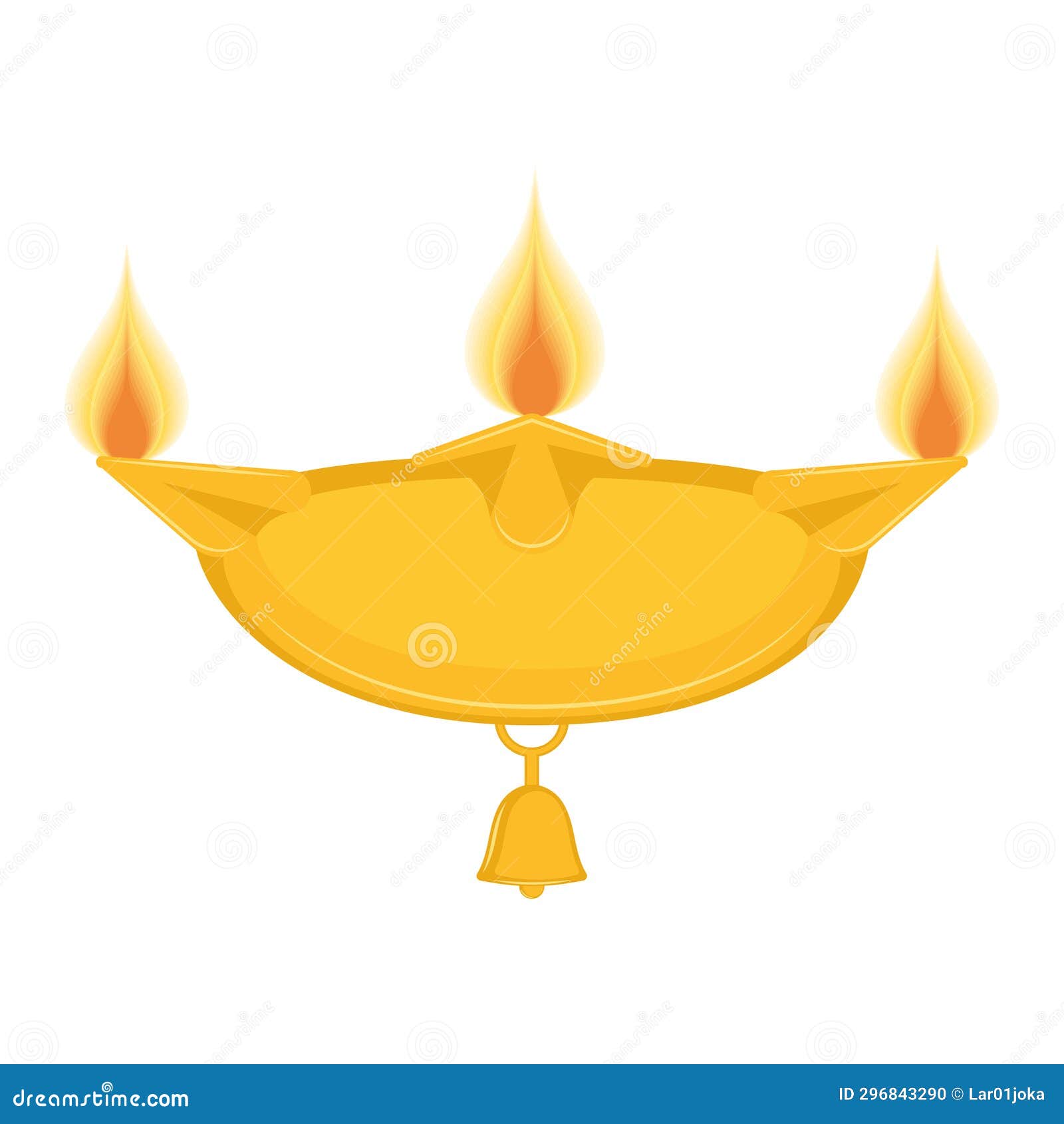 Golden Magic Arab Lamp Vector Stock Illustration - Illustration of ...