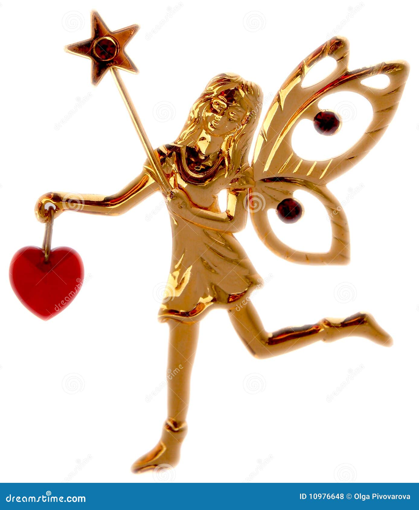 Golden magic elf stock photo. Image of stick, golden - 10976648