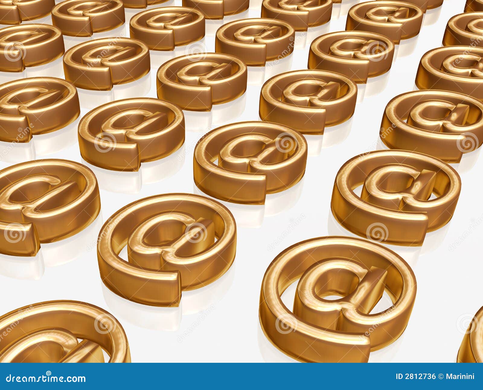 Golden Mail Signs Picture. Image: 2812736