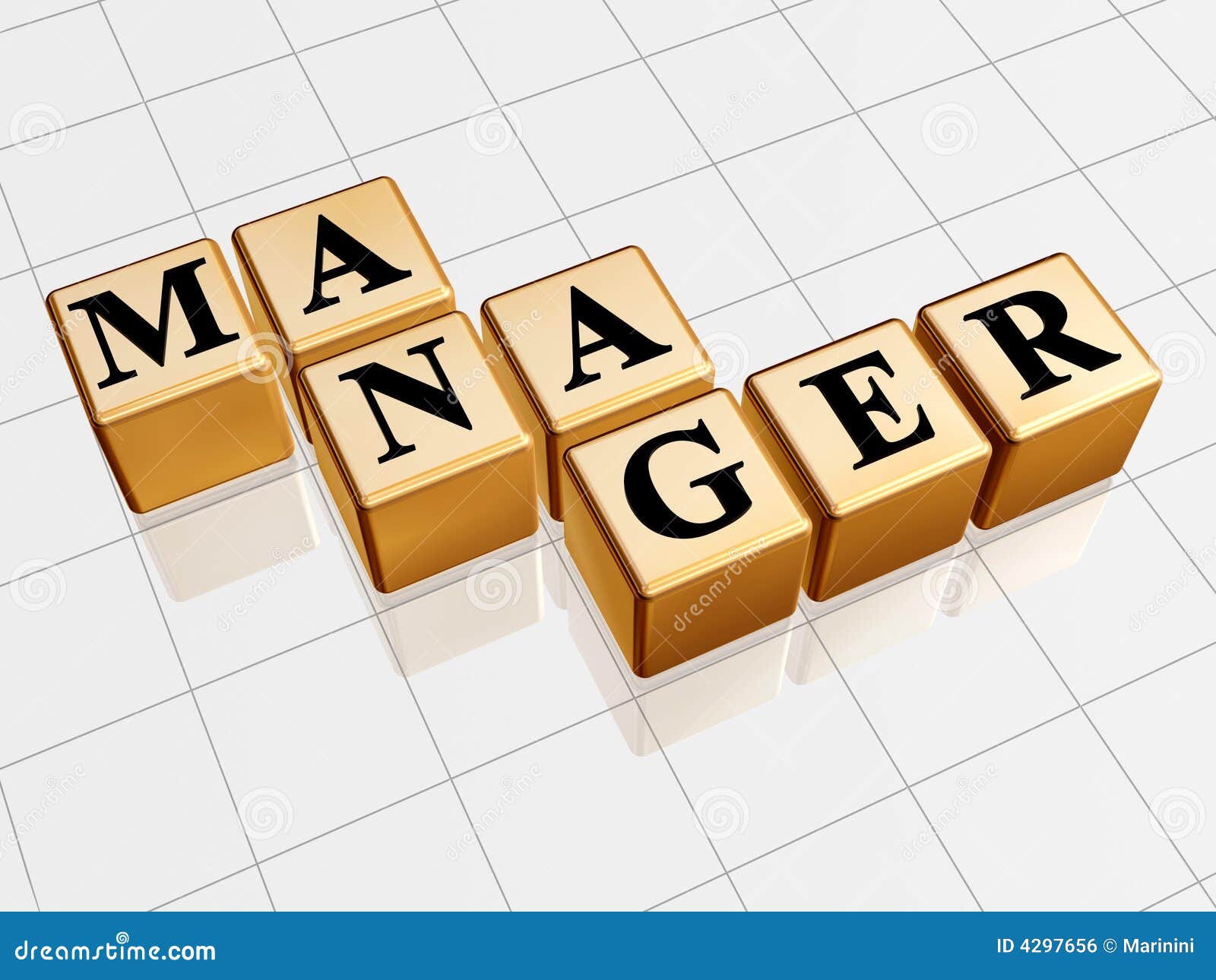 Golden manager stock illustration. Illustration of black - 4297656