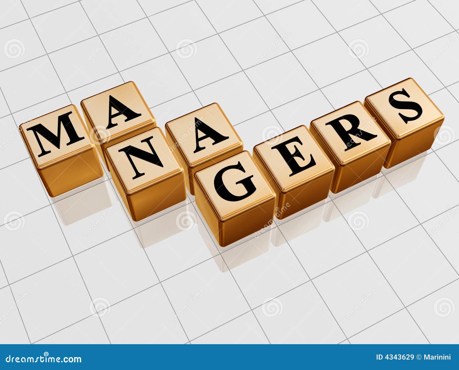 Golden managers stock illustration. Illustration of conception - 4343629