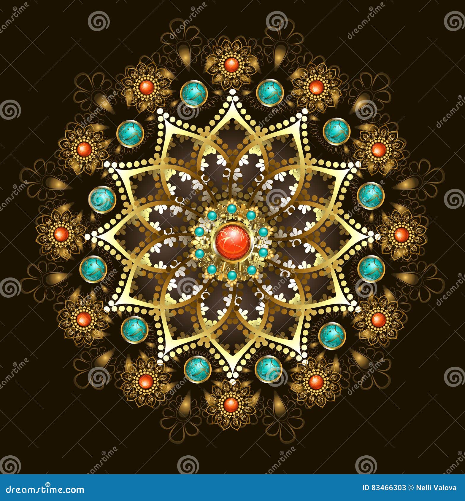 Mandala Wealth Stock Illustrations – 643 Mandala Wealth Stock ...