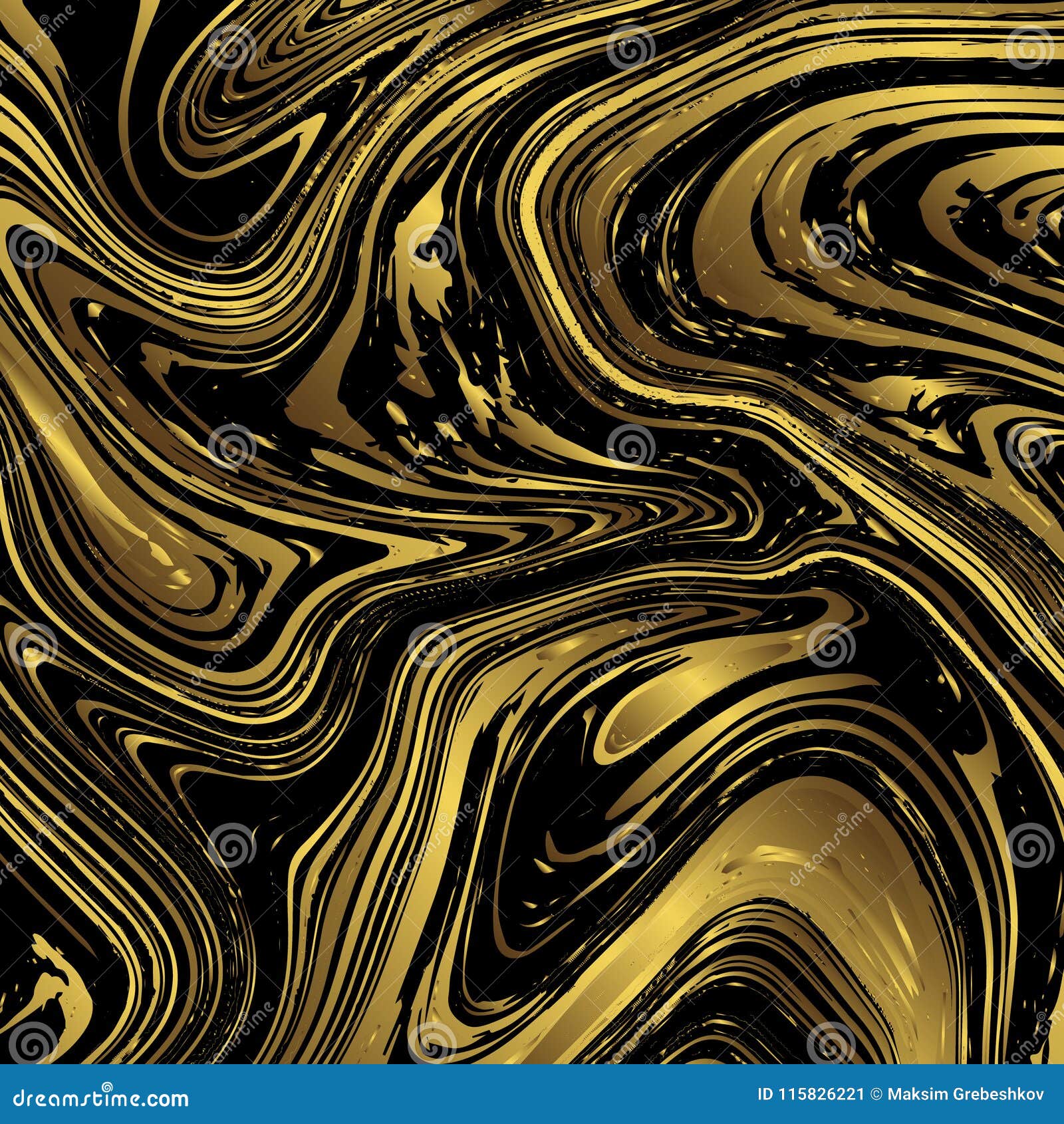Golden Marble background stock vector. Illustration of geometric ...