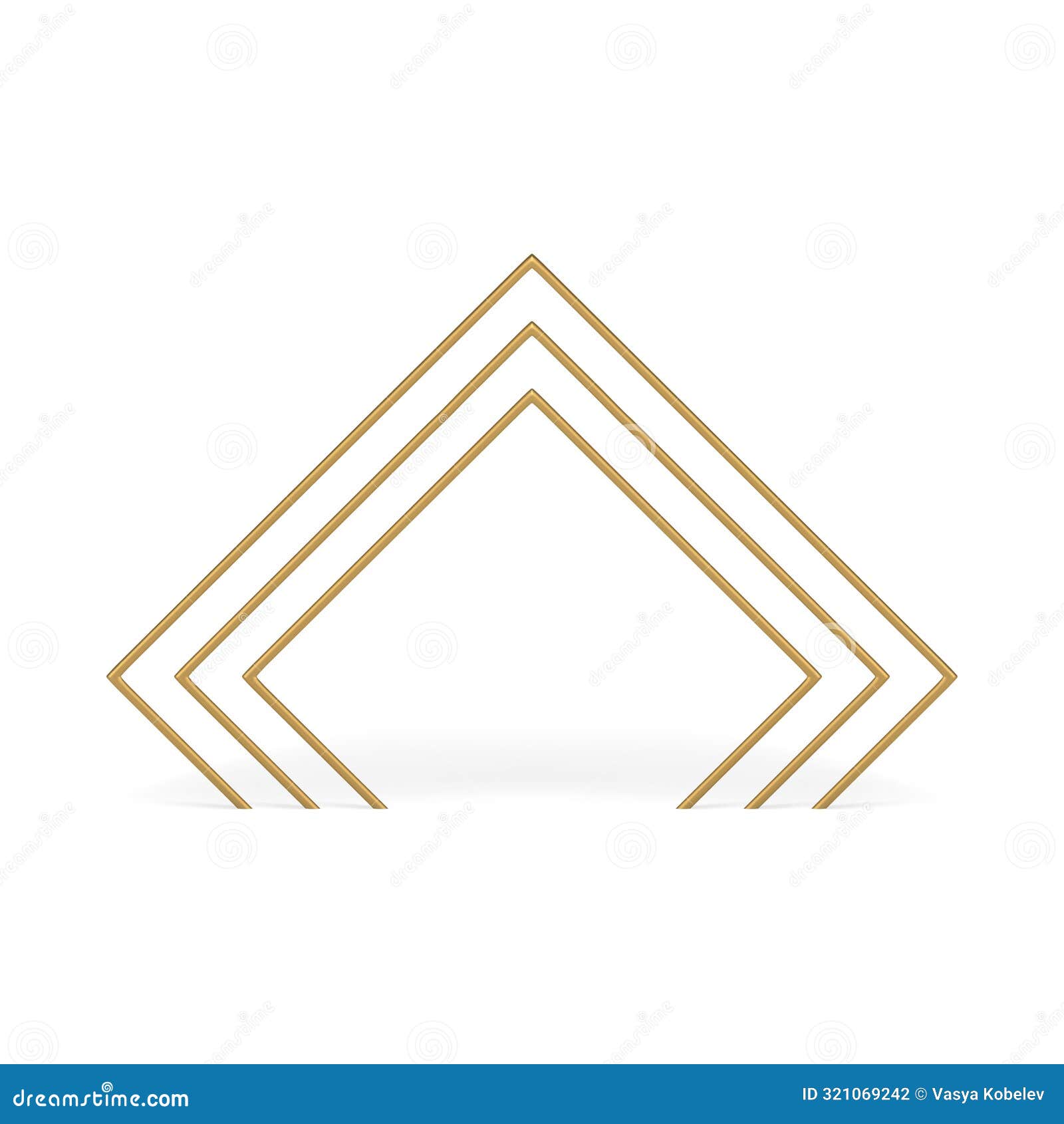 Golden Math Corner Arch Multilevel Entrance Exit Expo Presentation ...