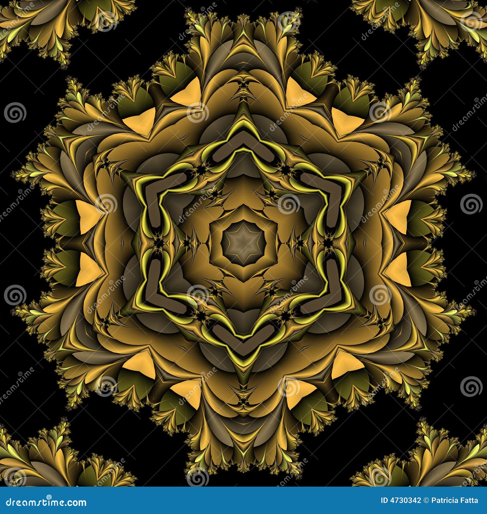 Golden medallion stock illustration. Illustration of imagination - 4730342