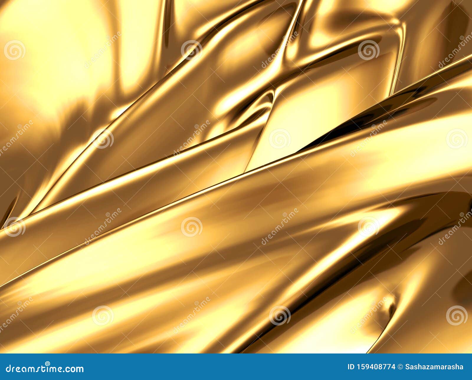 Golden Melt Lines Curves Luxury Background Royalty-Free Stock ...