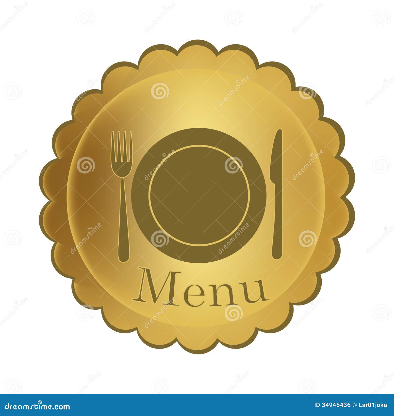Golden Menu Card Royalty-Free Stock Image | CartoonDealer.com #27527170