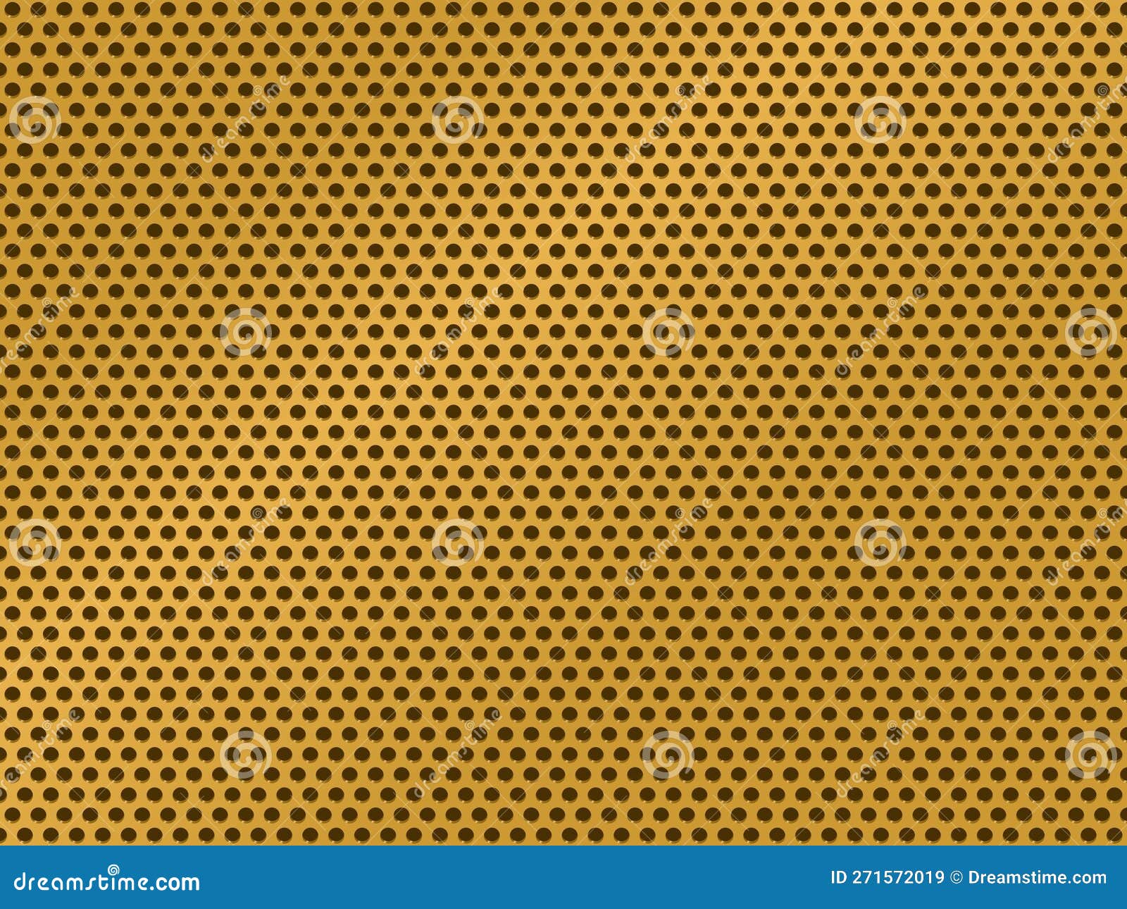 Golden Metal Grid Texture, Golden Metal Background with Holes Stock ...