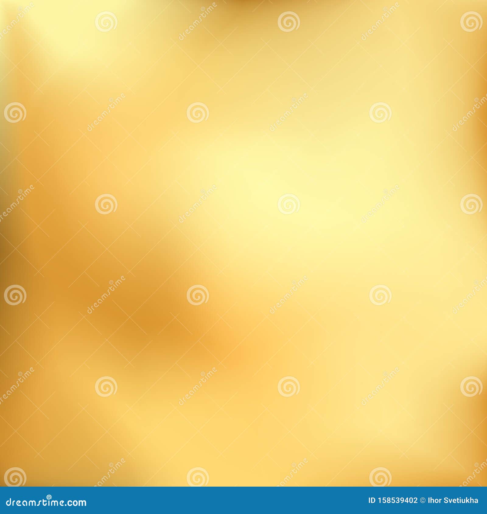 Golden Metal Realistic Gradient. Gold Pattern. Shine Gold Material ...