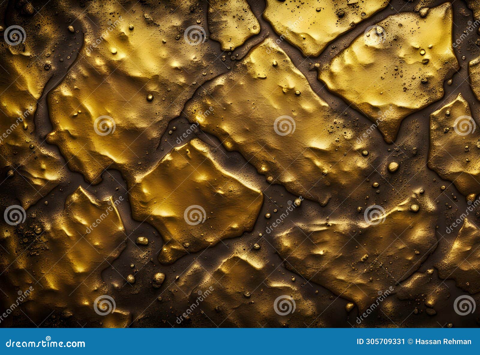 Golden metal rough surface stock illustration. Illustration of pigment ...
